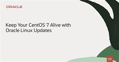 André Ambrósio On Linkedin Keep Your Centos 7 Alive With Oracle Linux Updates