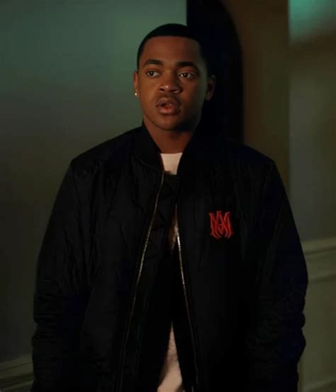 Power Book Ii Ghost Tariq St Patrick Quilted Jacket