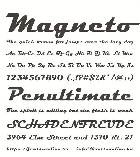 Magneto Font