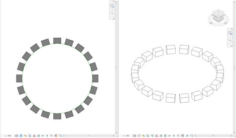 Revit Radial Array Problem In Place Mass Vs Generic Model In Place Autodesk Community