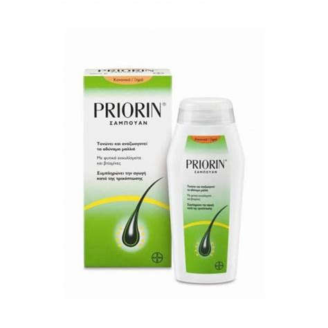 BAYER Priorin shampoo 200ml - Natural Cosmetics and Food Supplements