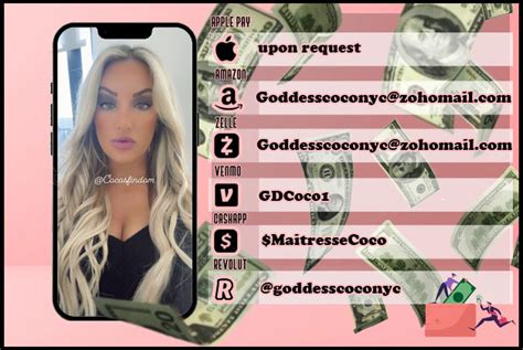 Goddess Coco Perfect Blonde Findom Queen Domme Addiction