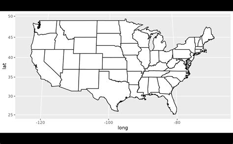 R Ggplot2 Coord Map Map投影 纯净天空