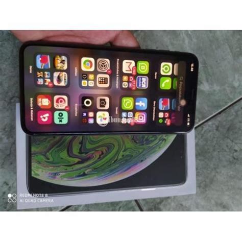Hp Bekas Iphone Xs Max Gb Fullset Ex Inter Harga Murah Di Bogor Tribun Jualbeli