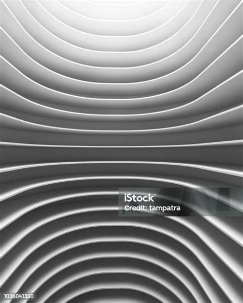 미래 빈 곡선 룸의 구조입니다 흰색 바탕에 인테리어 디자인입니다 공상 과학 디지털 기술 개념입니다 3d 추상 패턴 일러스트 0명에 대한 스톡 사진 및 기타 이미지 Istock