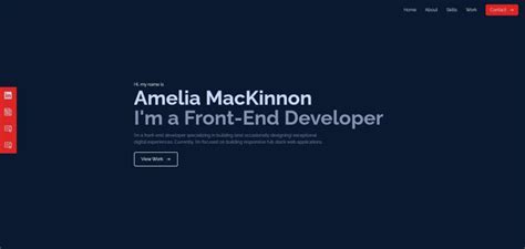 amelia mackinnon on linkedin reactjs tailwindcss rippleui