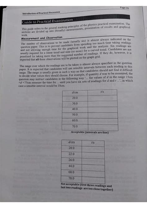 Cambridge A Level Physics 9702 Complete Guide To Practical Examination Stuvia Us