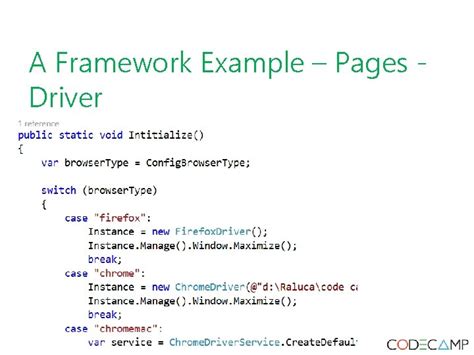 Creating An Automated Testing Framework With Selenium And