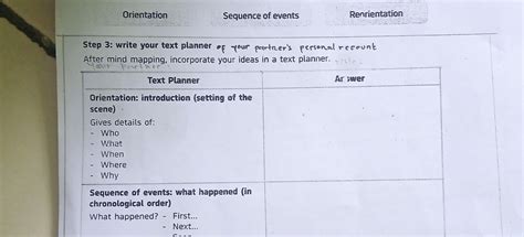 Step 3 Write Your Text Planner Of Your Studyx