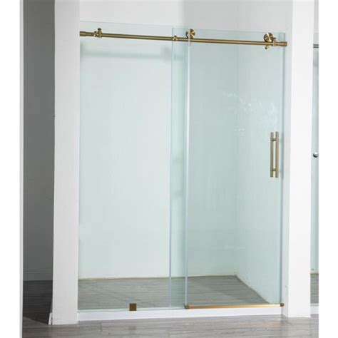 Soft Close Frameless Double Sliding Shower Doors As 8855d Apis Glass