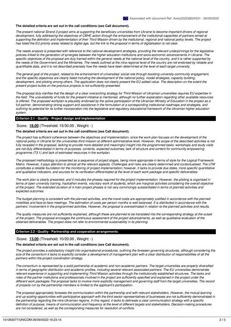 Proposal Evaluation Form Fondazione Sicurezza E Libertà