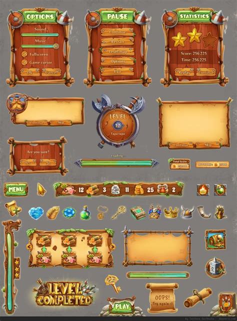 100004qj8zrntbiznitk jimiverson采集到介面 690图 花瓣游戏 Game ui design Game ui Game gui