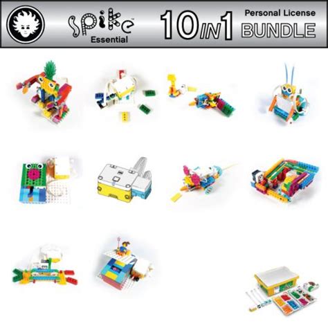 Lego Spike Essential 10 In 1 Bundle Business Lego Custom Model With