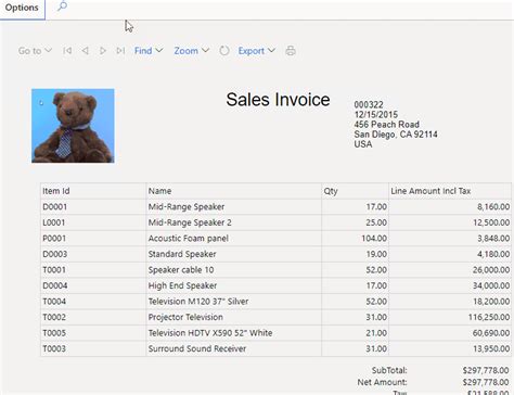 how to create a new design for a sales invoice report in d365fo denis trunin s x programming