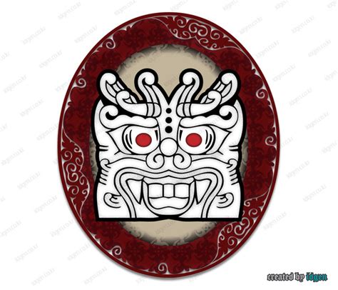 포트폴리오 상세보기 전통 전통 도깨비 문양