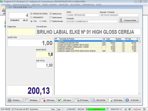 Software Pdv Frente De Caixa Para Tabacaria Estoque E Financeiro V1
