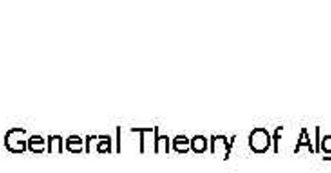 Banach Algebras And The General Theory Of Algebras Volume 1 Algebras And Banach Algebras