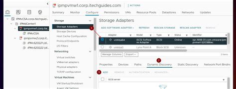 How To Assign An Iscsi Datastore To Esxi Hosts In Vcenter Cloudspress