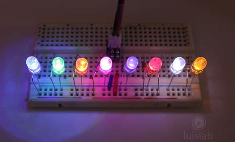 Common Resistor Values For LEDs LuisLab