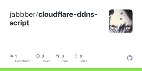 Github Jabbbercloudflare Ddns Script