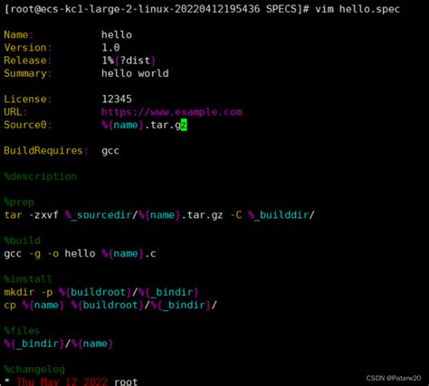 Rpm打包学习（含例子） Csdn博客