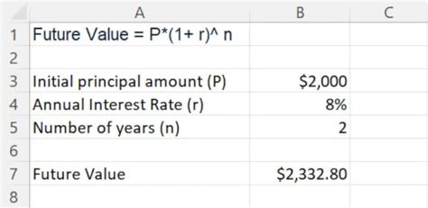 How To Calculate Compound Interest In Excel Goskills