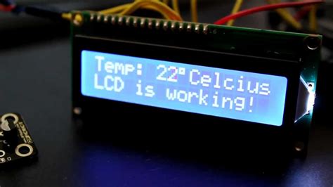 Dfrobot I²c Twi Lcd1602 Module Testing Youtube