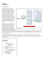 Paging OSDev Wiki Pdf Paging From OSDev Wiki 32bit X86 Processors Support A 4 GiB Virtual