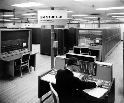 IBM Stretch Old Computers Computer History Ibm