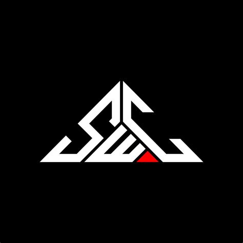 Swc Letter Logo Creative Design With Vector Graphic Swc Simple And Modern Logo In Triangle