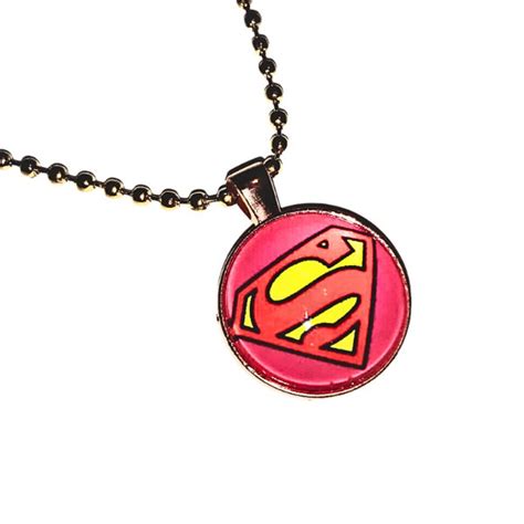 Supergirlsuperwoman Necklace Etsy