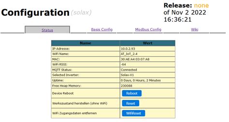 Universal Solar Inverter Over Modbus Rs485 To Mqtt Formally Solax No Pocket Wifi Share Your