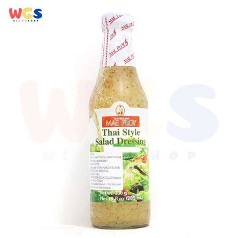Jual Mae Ploy Thai Style Salad Dressing 285 Ml Saus Salad Thailand Di Seller Wighoshop