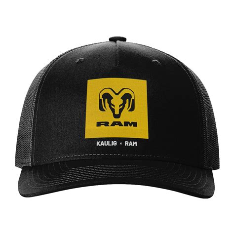 Kaulig Racing X Ram Square Logo Trucker Hat Gear Garage