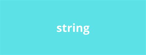 字符串 string js 里的数据类型 知乎