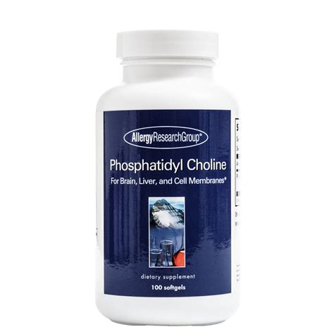 Phosphatidyl Choline 154g 100c Allergy Research Group Arcana Empothecary
