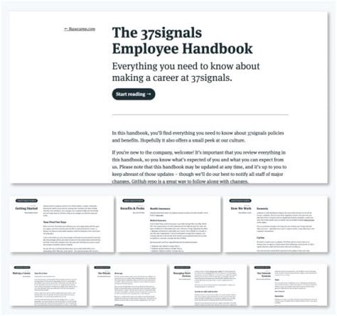 10 Company Handbook Templates Real Life Examples 10 Company Handbook Templates Real Life Examples