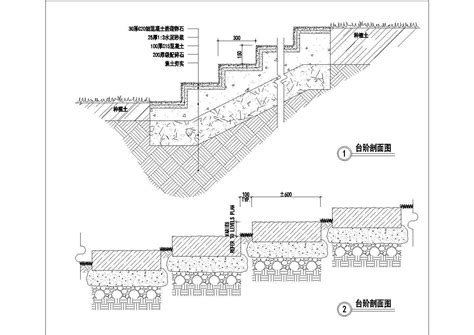 散水与台阶楼梯、道牙及台阶土木在线