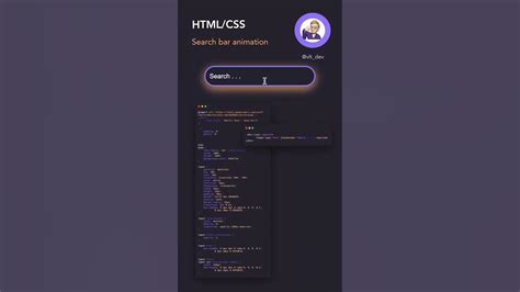 Search Bar Animation Htmlcssshorts Youtubeshorts Viralshort Youtube