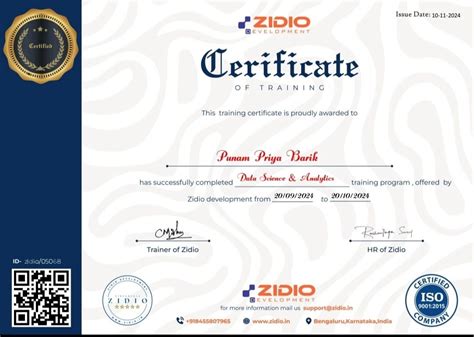 datascience analytics certificate learning professionalgrowth… punam priya barik