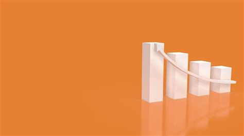 Premium Photo The Chart For Business Concept 3d Rendering