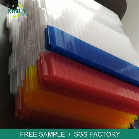 High Strength Polycarbonate Pc Pattern Sheet For House Decoration