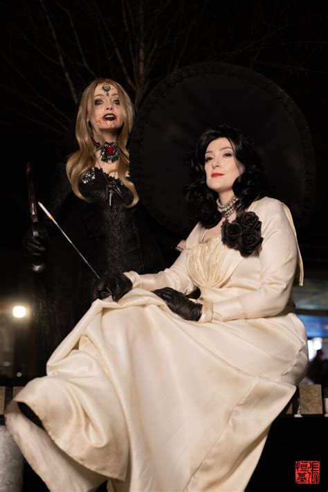 Alcina And Bela Dimitrescu Resident Evil Village By Twisted Sisters Cosplay Food And Cosplay