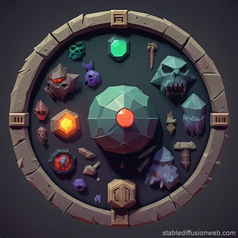 Dark Fantasy Rpg Enemy Ui Stable Diffusion Online