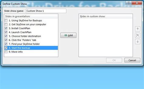 How To Create A Custom Slide Show In Powerpoint 2013 Solve Your Tech