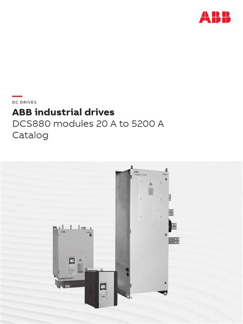 Abb Dcs880 Catalog Compressed Pdf