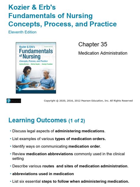 Lecture 2 Medication Administration Pdf Injection Medicine Intravenous Therapy