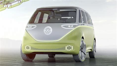 Volkswagen Reveals Id Buzz Kombi Concept In Detroit Video Car News