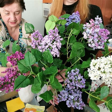 Сирень из полимерной глины Новости магазинов в журнале Ярмарки Мастеров Topics