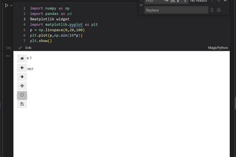 Matplotlib Widget Not Rendering In Notebook Output · Issue 143922 · Microsoftvscode · Github